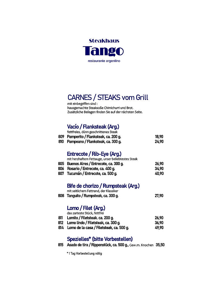 Tango Steakhouse Mallorca